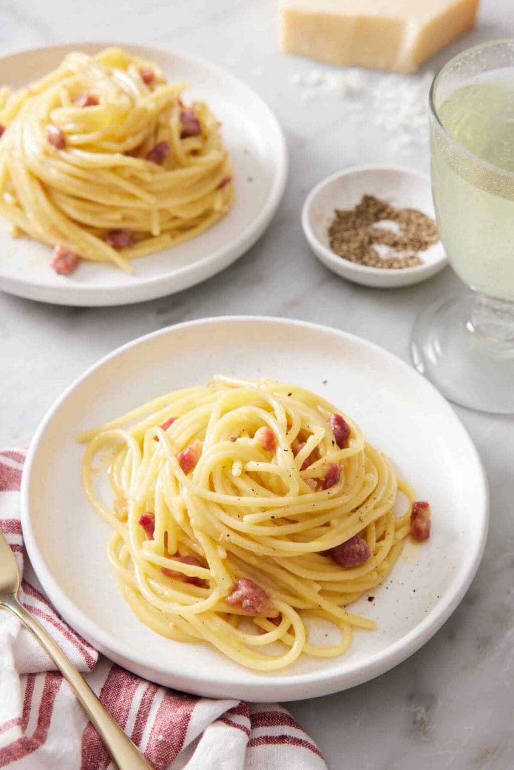 Pasta Carbonara Recipe - Preppy Kitchen