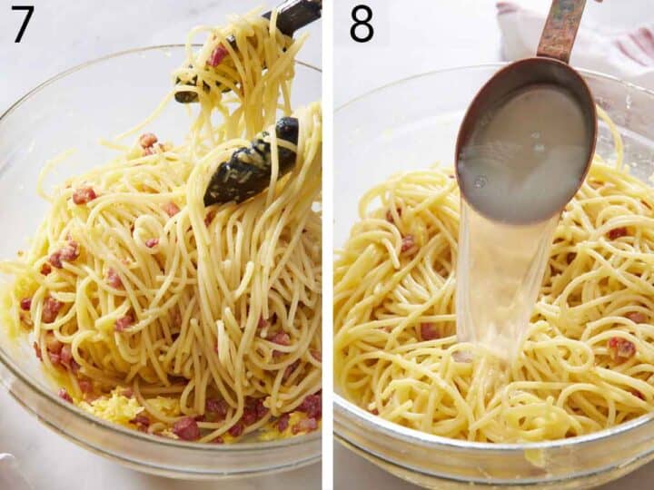 Pasta Carbonara Recipe - Preppy Kitchen