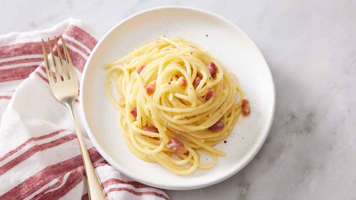 Pasta Carbonara Recipe - Preppy Kitchen