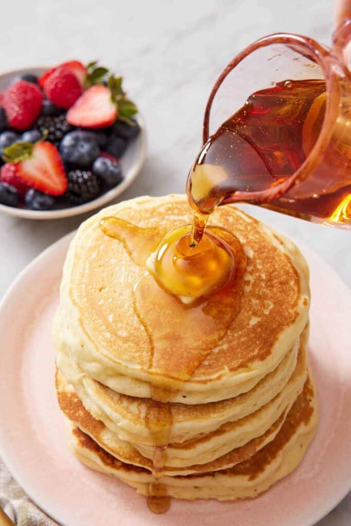 Fluffy Pancakes Recipe - Preppy Kitchen