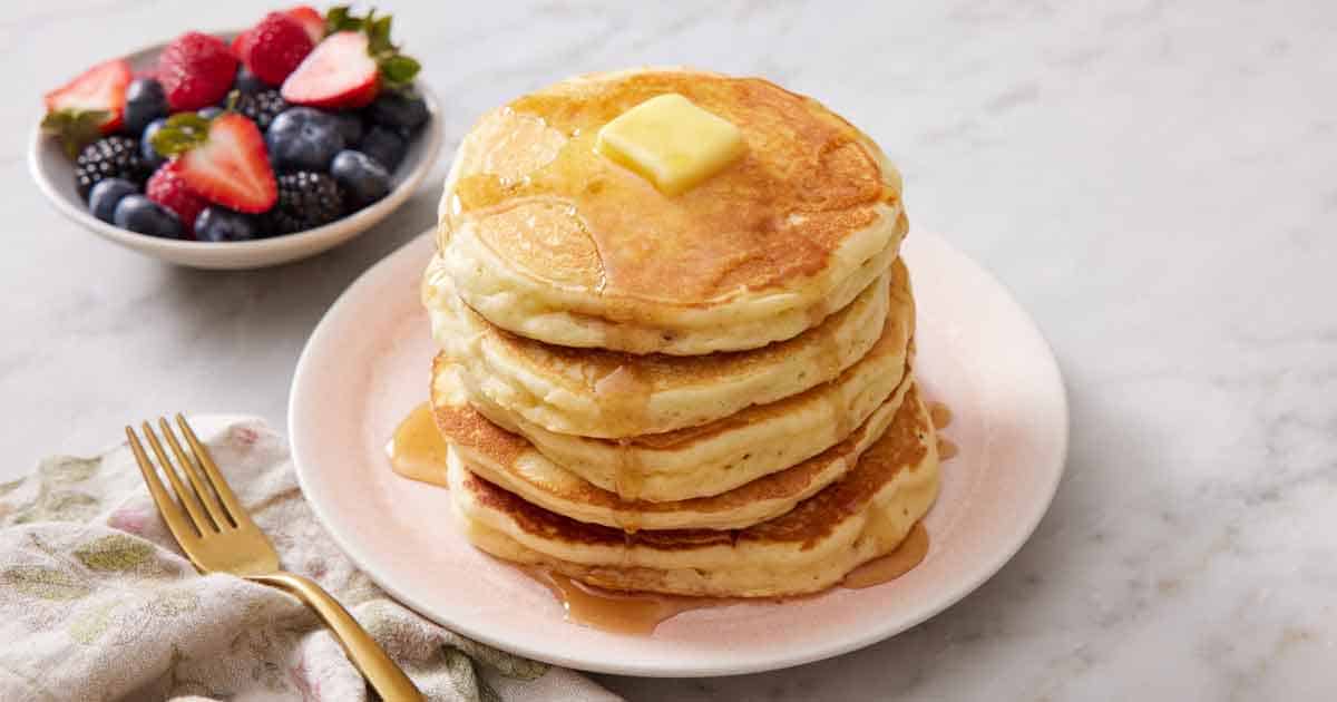 Fluffy Pancakes Recipe - Preppy Kitchen