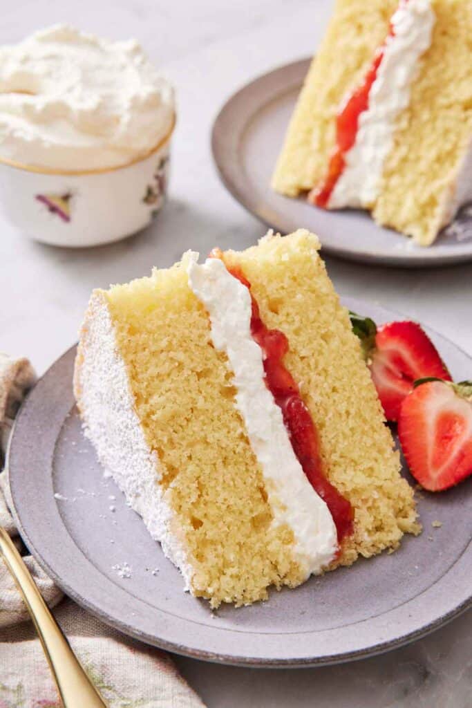 Victoria Sponge Cake - Preppy Kitchen