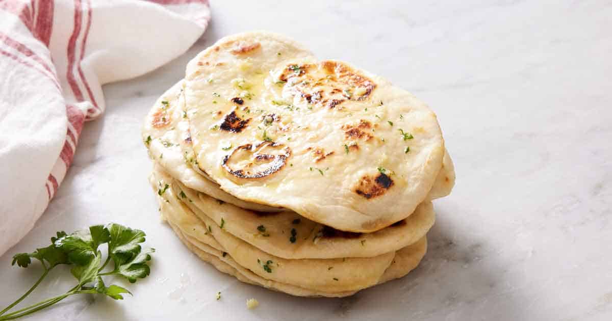 Naan Bread Recipe - Preppy Kitchen