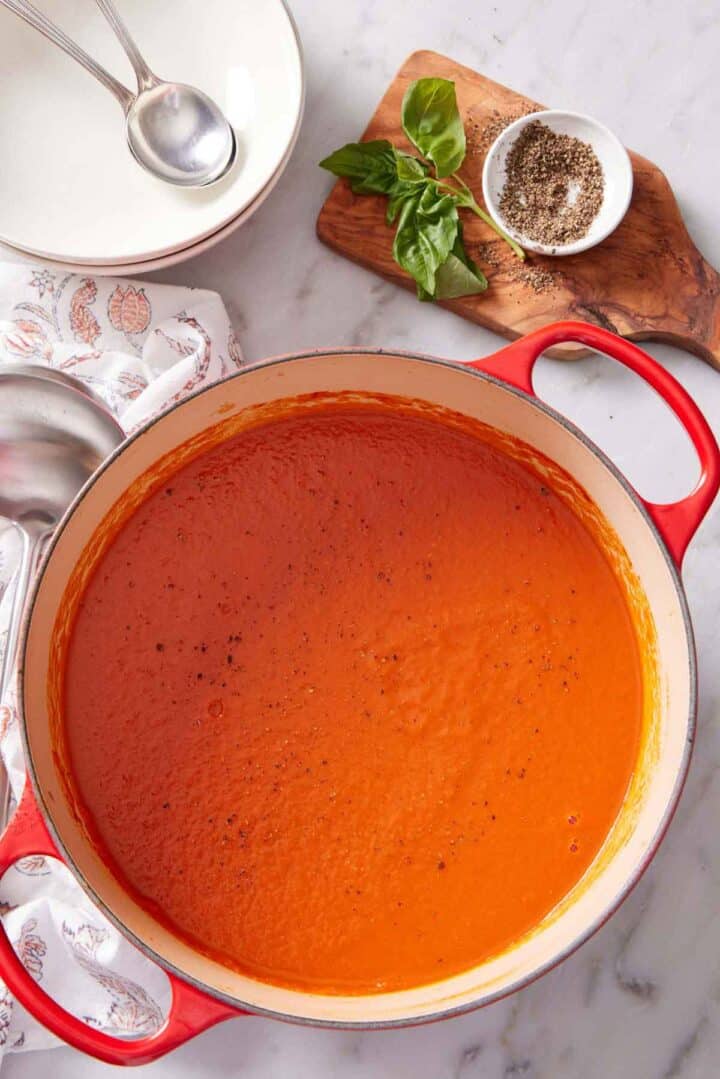 Easy Tomato Soup Recipe - Preppy Kitchen