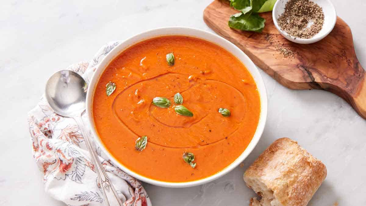 Easy Tomato Soup Recipe - Preppy Kitchen